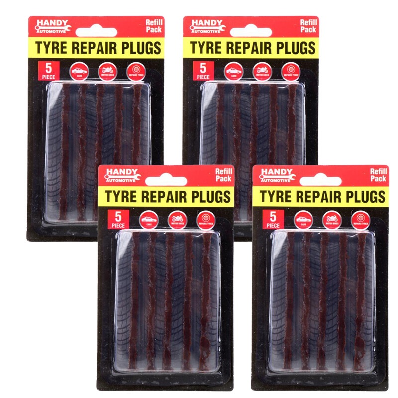 Buy Ozoffer 20Pcs Car Tyre Repair Tubeless Seal Strip Plug Tire ...