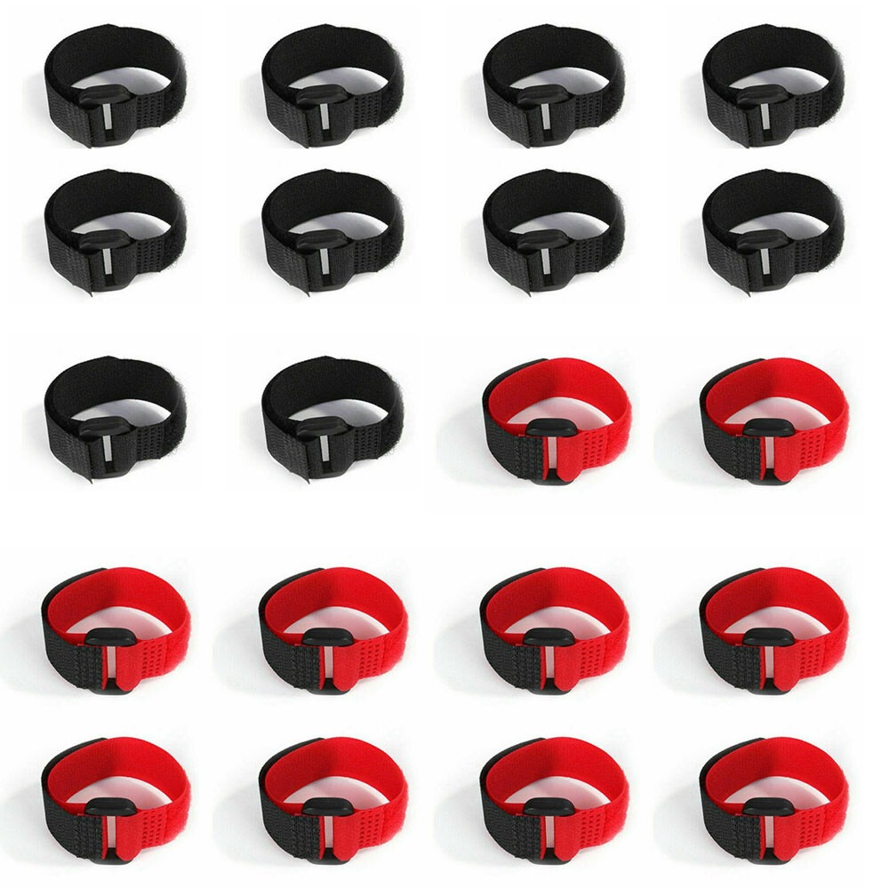 Buy Ozoffer 20Pcs Cruelty free Neck Belt Anti Crow Collar Red & Black ...