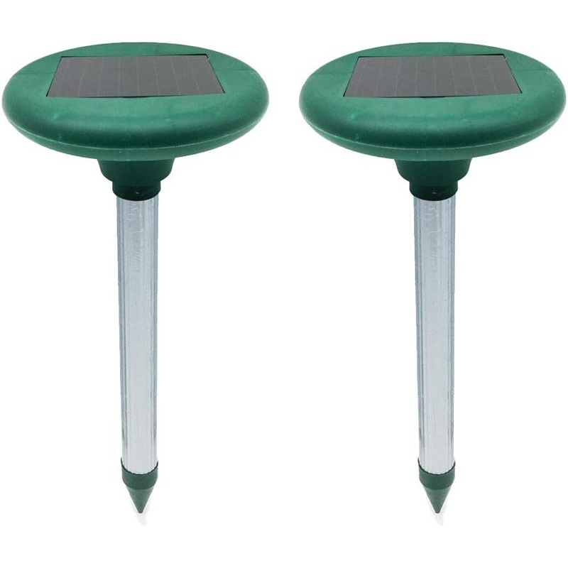 Buy Ozoffer 2x Solar Snake Repeller Multi Pulse Plus Ultrasonic Pest ...