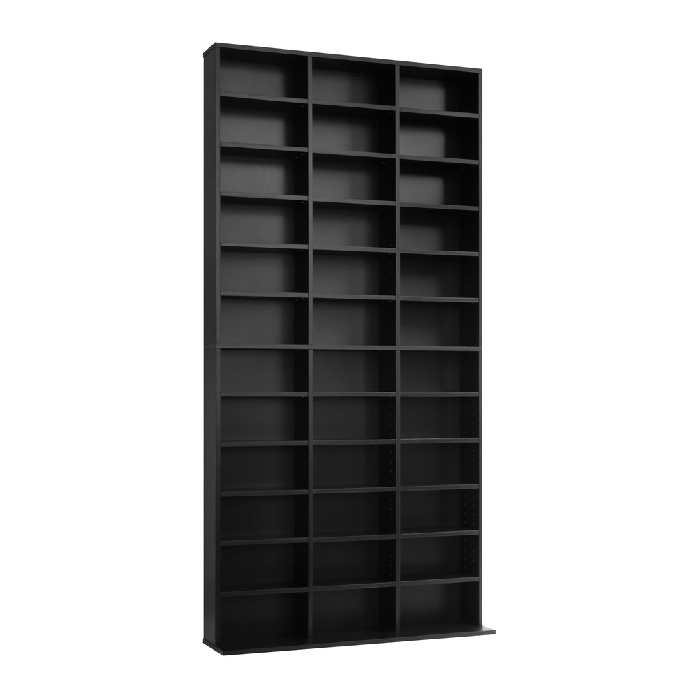 Buy Ozoffer Bookcase Bookshelf 1044 CD/DVD Rack Wooden Shelving Unit ...