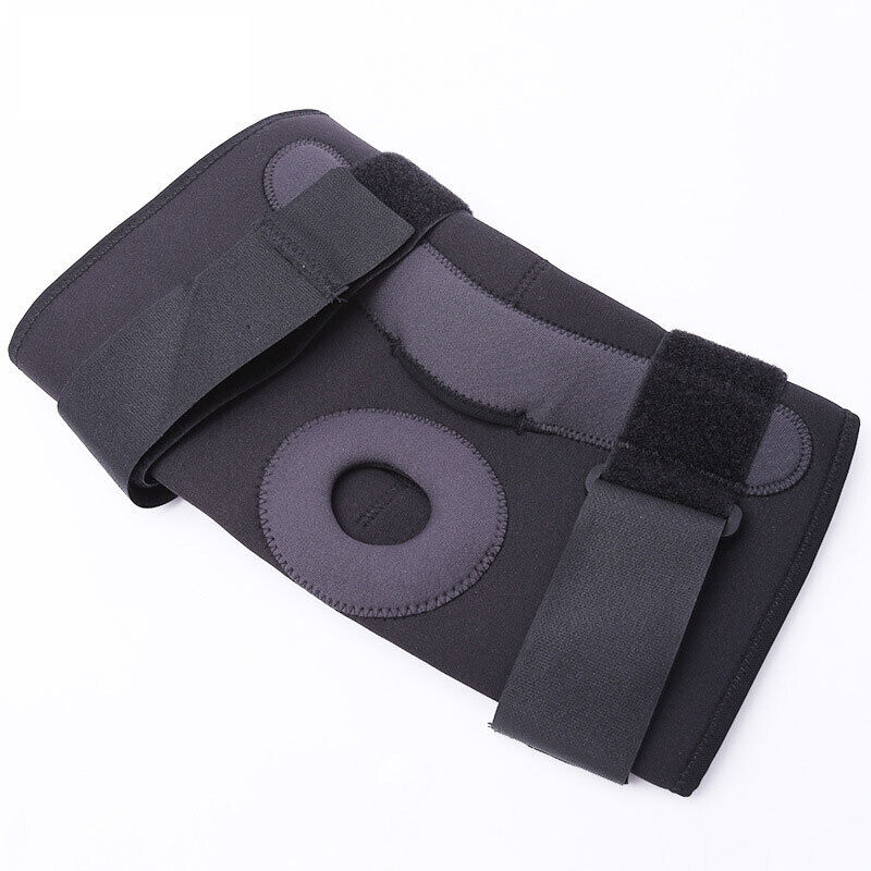 Buy Ozoffer Hinged Knee Brace Adjustable Open Patella Support Swollen ...