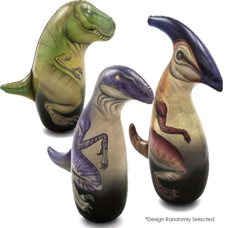Buy Ozoffer Inflatable Dinosaur Bop Bags 3D Kids Punch Boxing Toy PVC ...