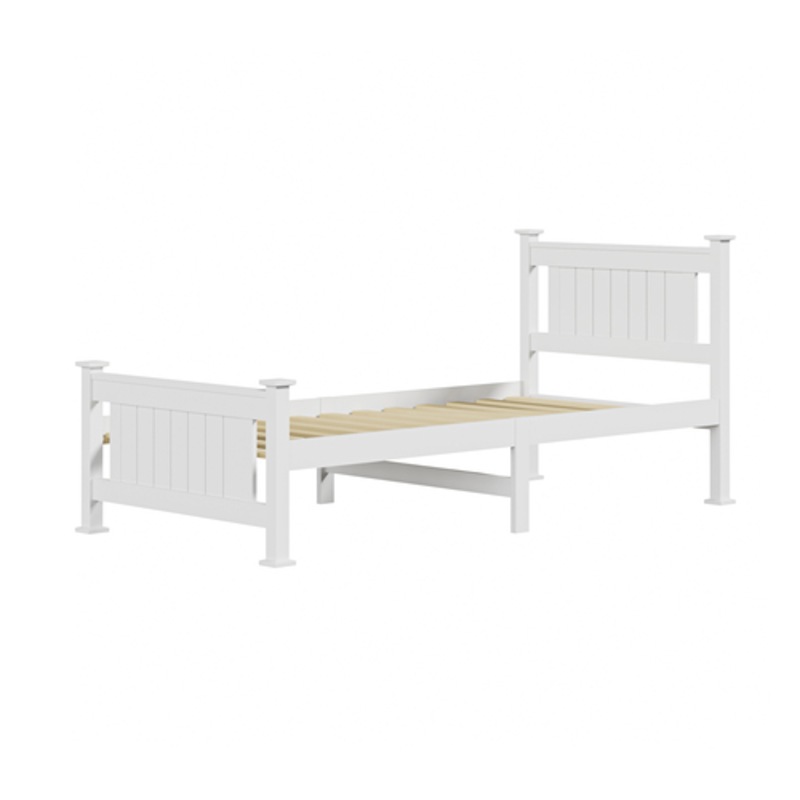 Buy Ozoffer Oikiture Wooden Bed Frame Single Bed Frame Pine Wood Timber ...