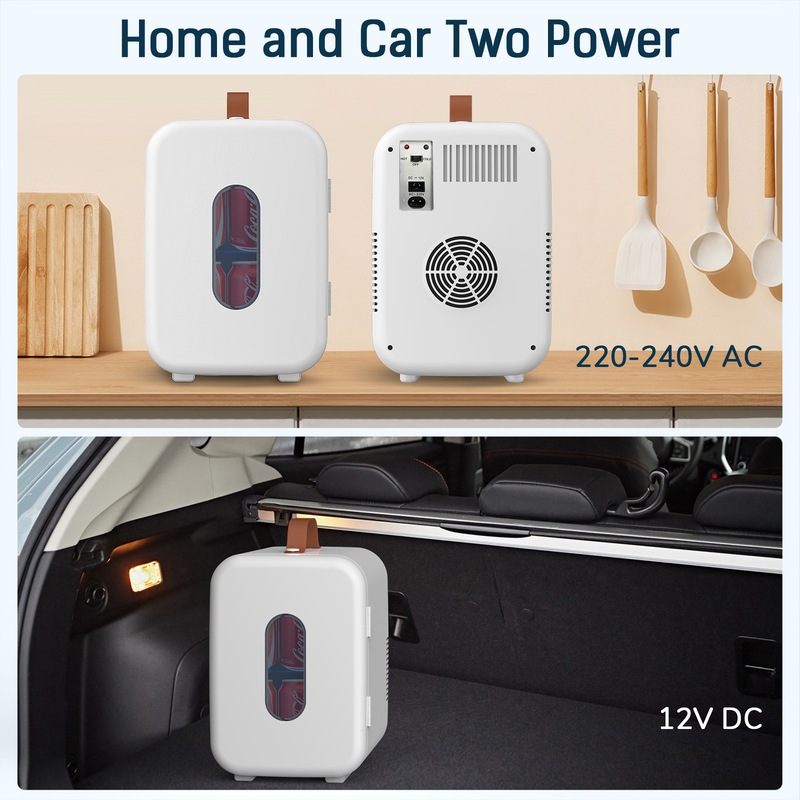 Buy Advwin 10L Portable Mini Fridge, Compact Car Refrigerator Skincare ...