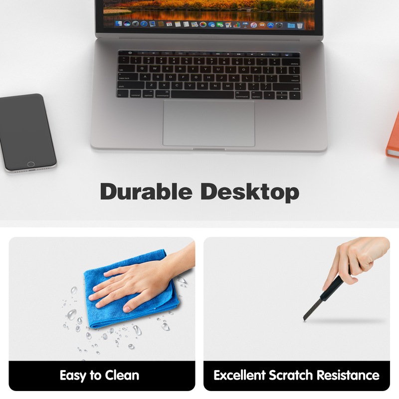 Buy Advwin Computer Office Desk with Rotating Open Storage Shelf Corner ...