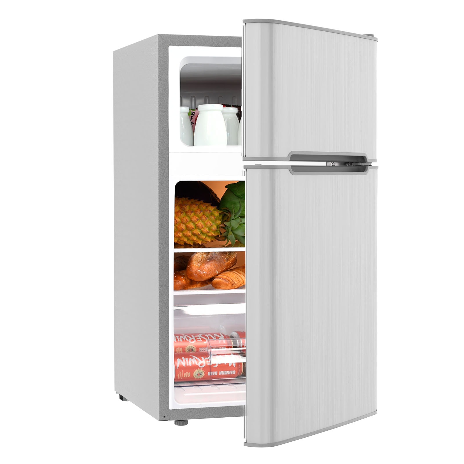 Advwin 90L Mini Bar Fridge with Dual Temperature Control - MyDeal Australia