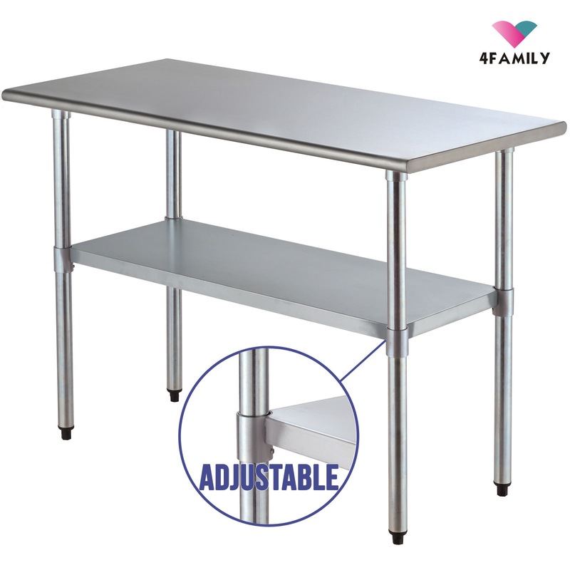 Buy Advwin Commercial Kitchen Workbench 430 Stainless Steel Kitchen ...