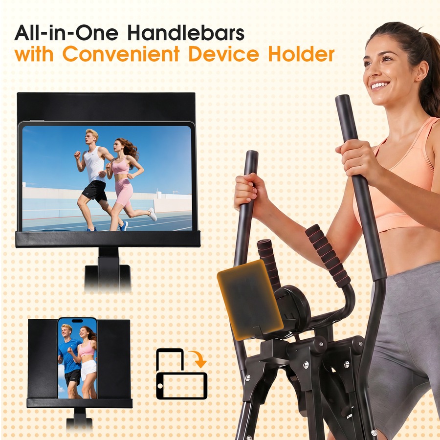 Buy Advwin Foldable Air Walker Exercise Machine, Adjustable Resistance ...