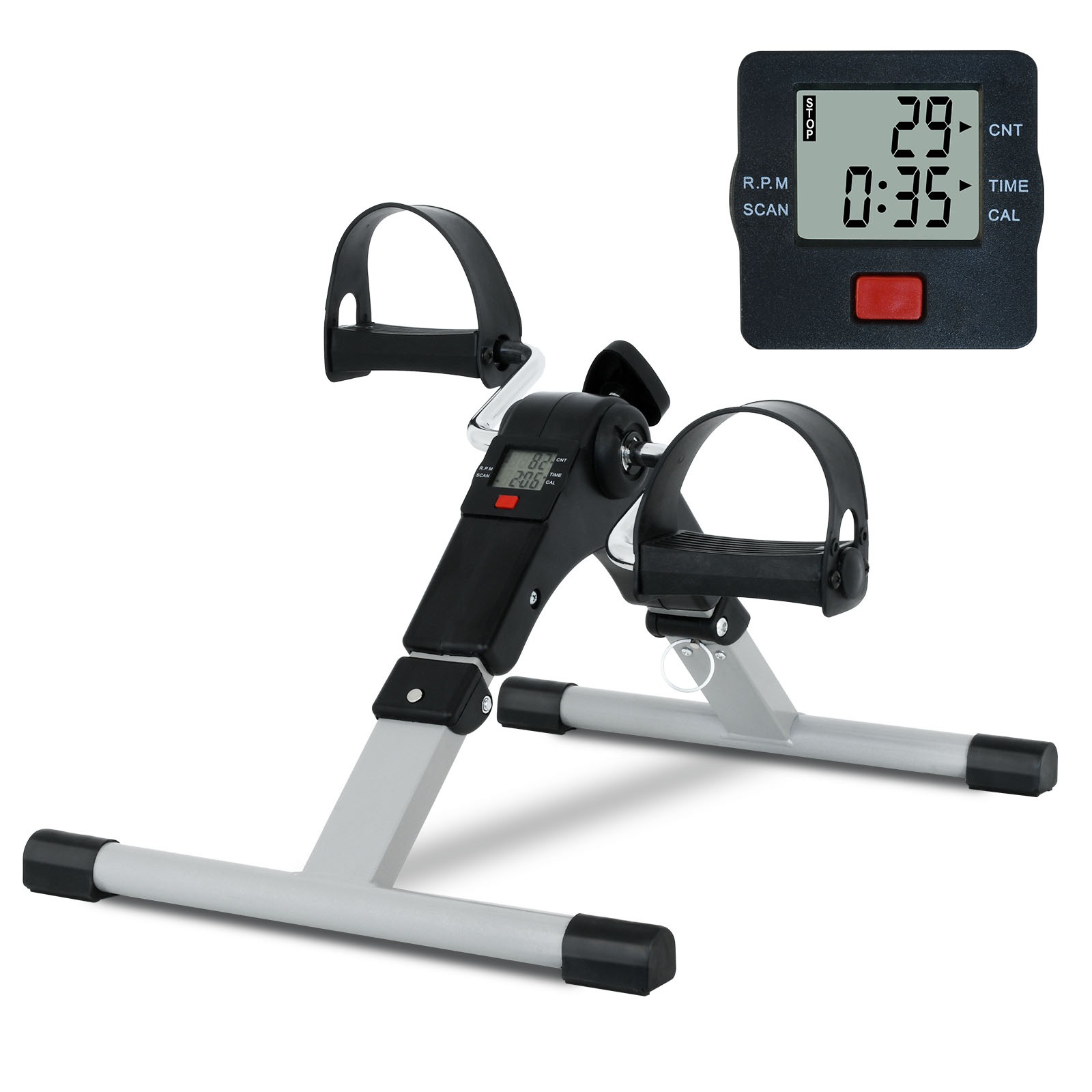 Buy Advwin Portable Exercise Pedal Bike Mini Exercise Bike Leg Arm ...