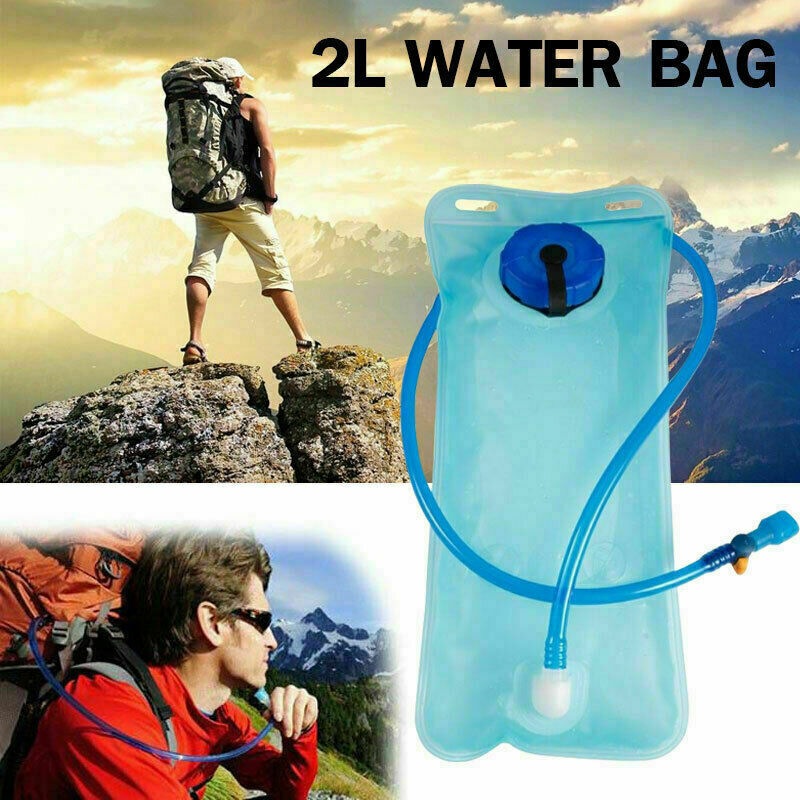 Buy 2L Water Bladder Bag Pouch Hydration Packs System Climbing Hiking ...