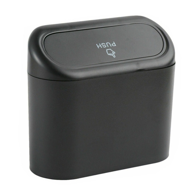 Buy Dustbin Box Mini Auto Car Trash Rubbish Can Garbage Dust Case ...