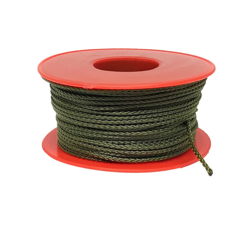 Buy Hoochie Cord 50 mt x 2 mm Roll Army Green Australian Made Military ...