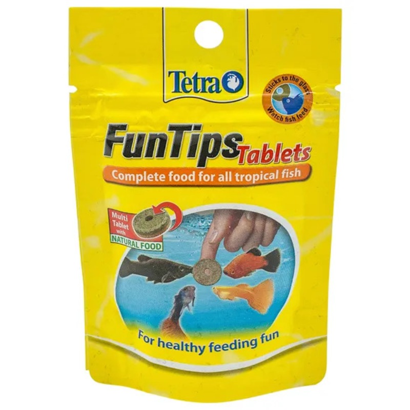 Buy Tetra Fun Tips Tablets 20pk 8g - MyDeal
