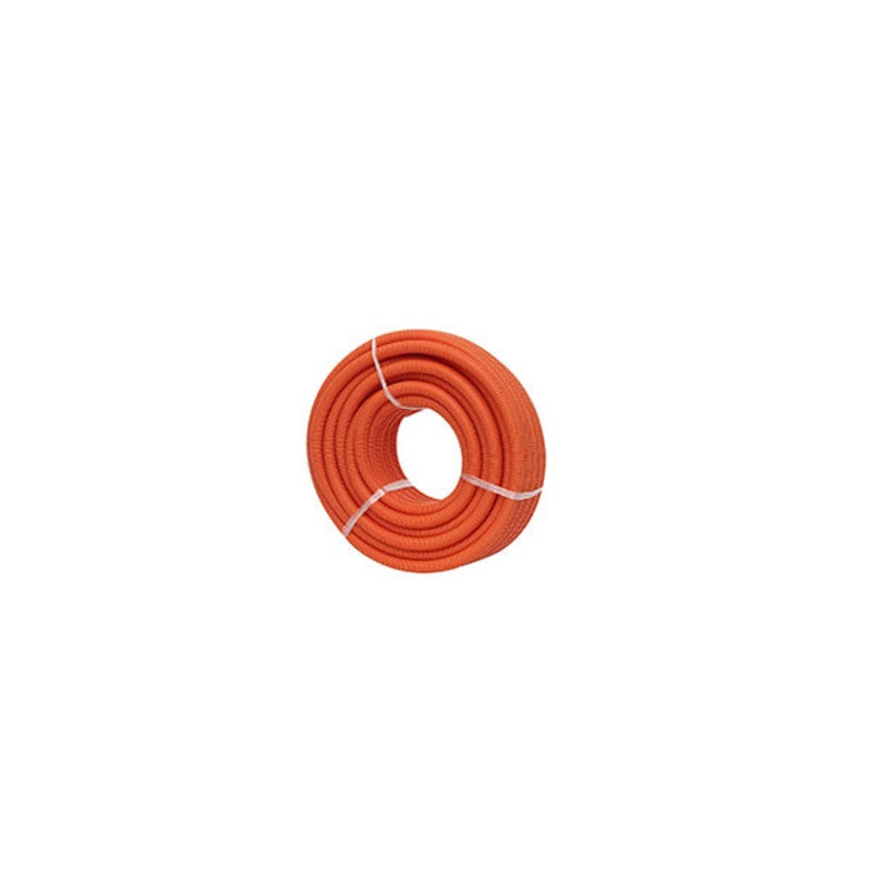 Buy 50Mm Corrugated Conduit Heavy Duty Orange 25 Meter Roll - MyDeal