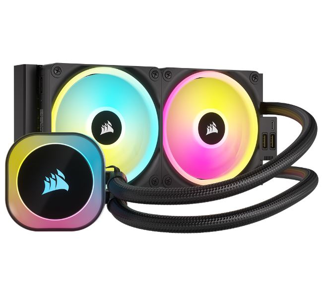 Buy Corsair iCUE Link H100i RGB 240mm AIO CPU Cooler, High Performance ...