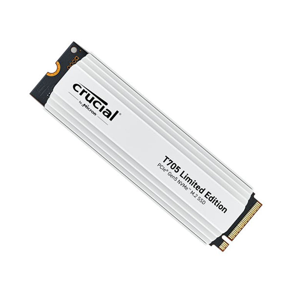 Buy Crucial T705 2Tb Gen5 Nvme Ssd White Heatsink 14500 12700 Mbs ...