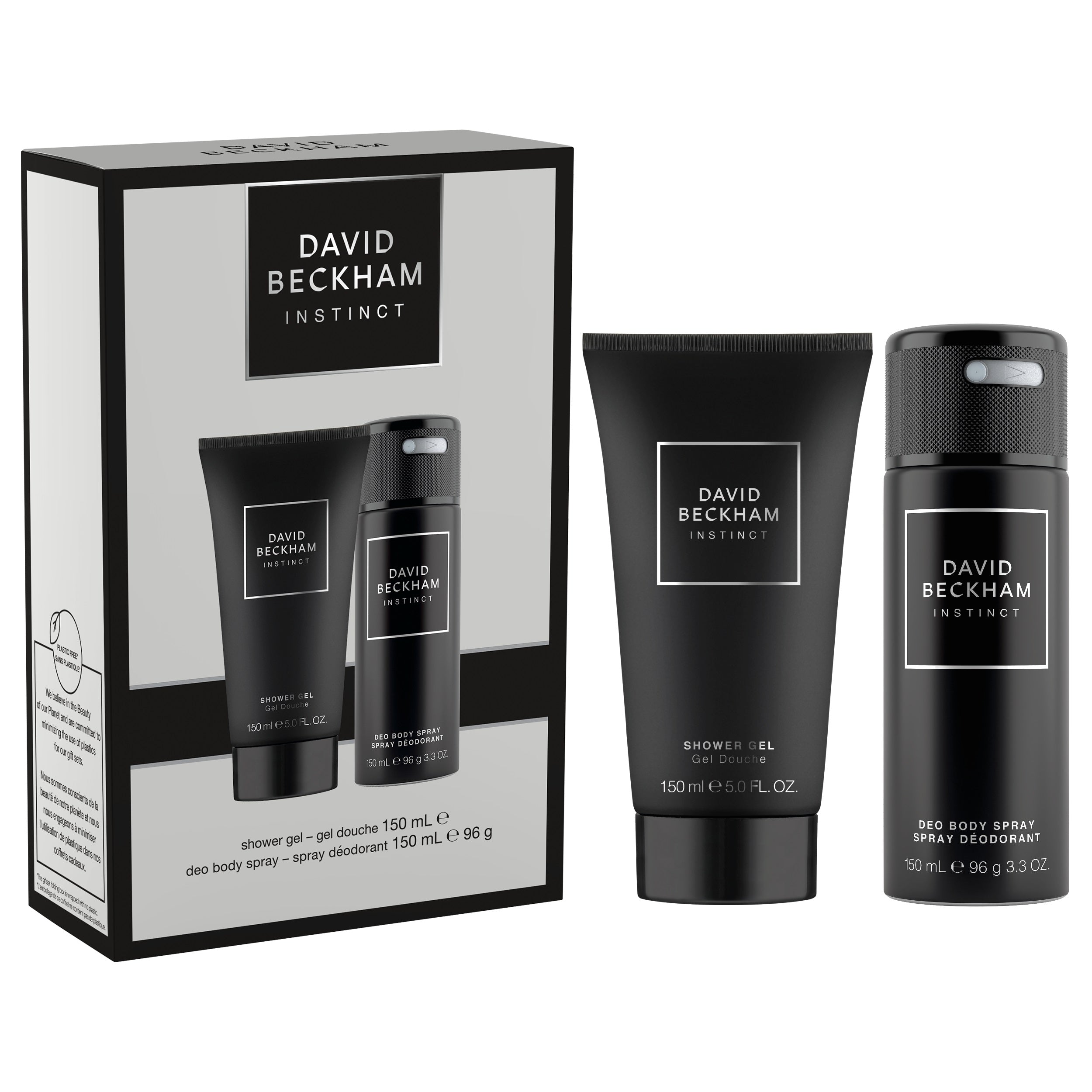 Buy David Beckham Instinct Set - Deo 150Ml + Shower Gel 150Ml - MyDeal ...