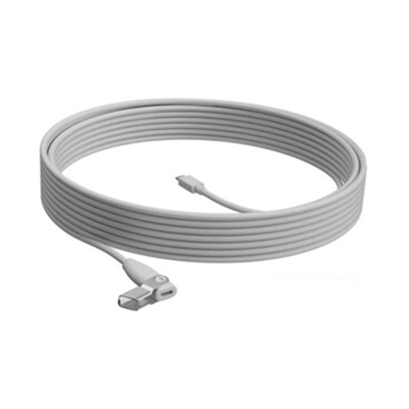 Buy Logitech 10M Rally Mic Pod Extension Cable Off White - MyDeal