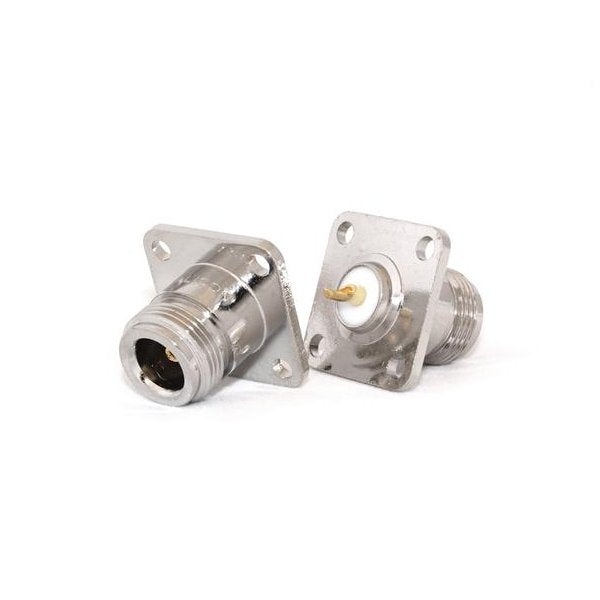 Buy N Type Female Panel Mount 4 Hole Flange Connector - MyDeal Australia