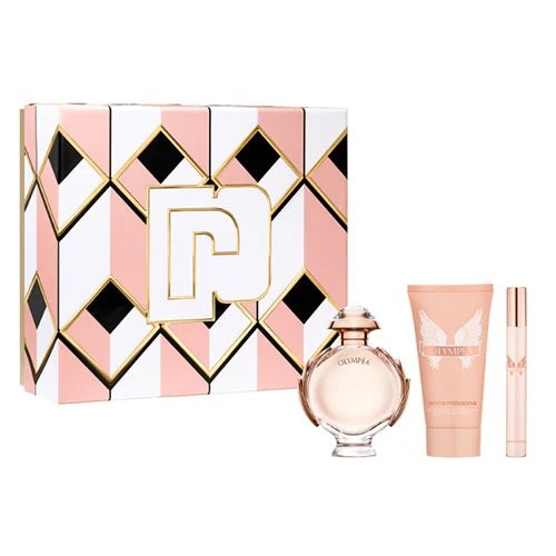 Buy Paco Rabanne Olympea 3Pc Women Gift Set - 50Ml Edp + 100Ml Body ...