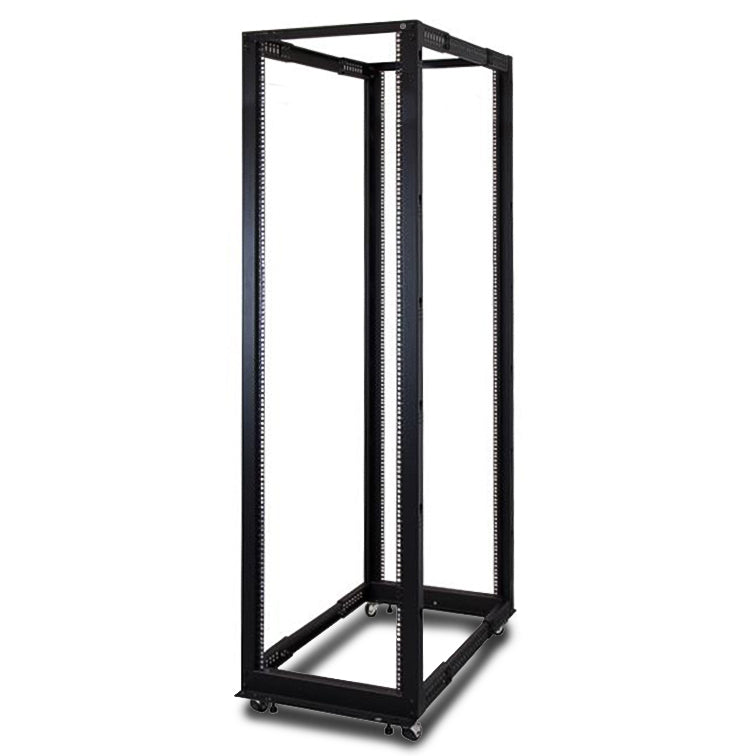 Buy Serveredge 45RU 4 post Adjustable Server rack With Castors - Rack ...