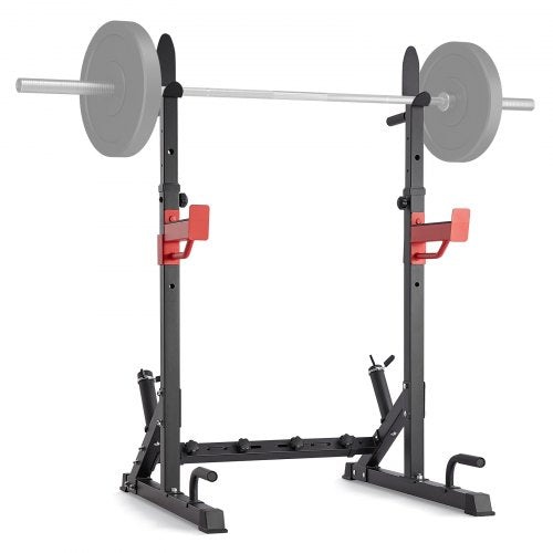 Buy Squat Power Rack Adjustable Heavy Duty Barbell Weight Bench Press ...
