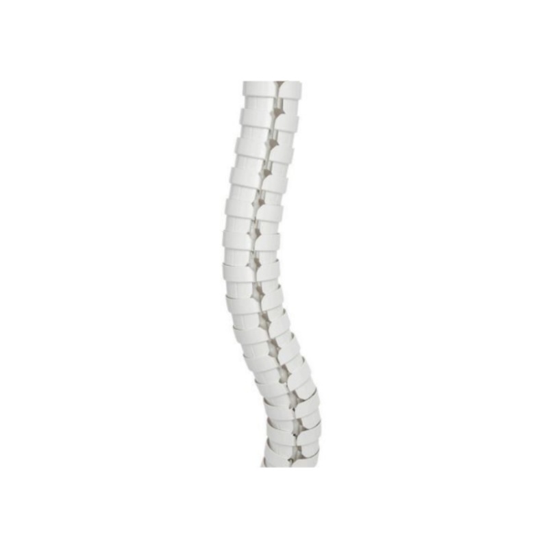 Buy Umbilical Cable Management Floor To Desk 780Mm White - MyDeal
