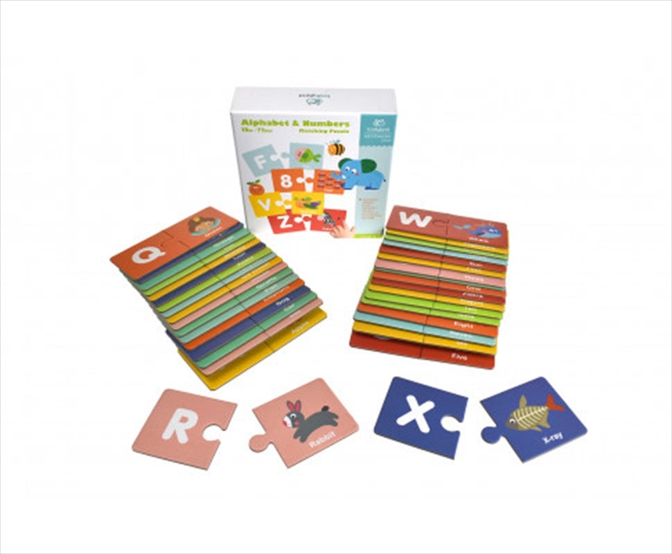 Buy Alphabet-And-Number-Matching - MyDeal Australia