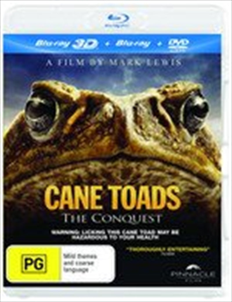 Buy Cane Toads: The Conquest 3D Blu-ray 3D - MyDeal Australia