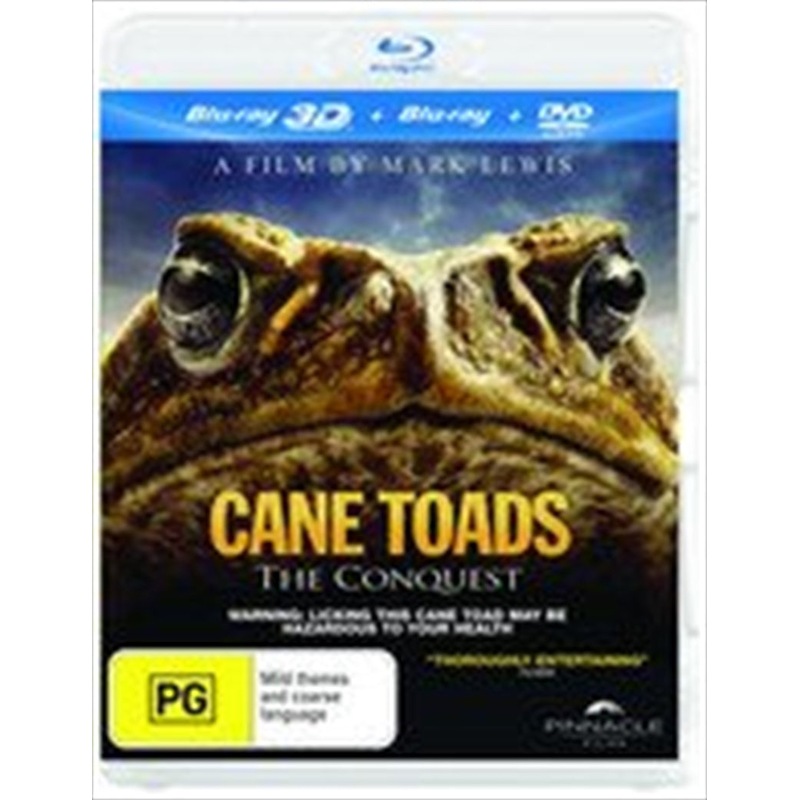 Buy Cane Toads: The Conquest 3D Blu-ray 3D - MyDeal