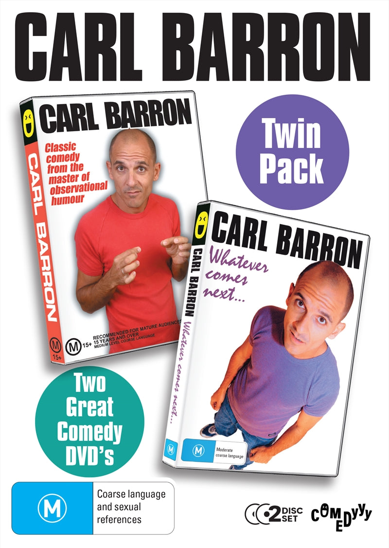 Buy Carl Barron LiveWhatever Comes Next DVD - MyDeal Australia