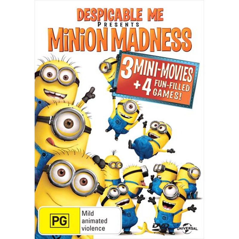 Buy Despicable Me Presents Minion Madness DVD - MyDeal