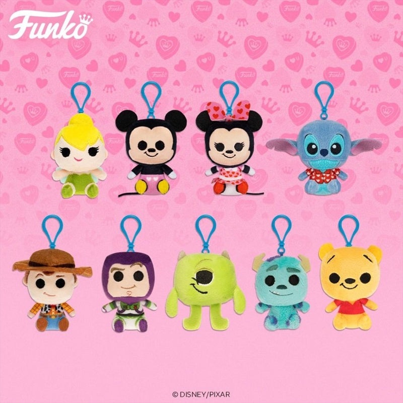 Buy Disney - Valentines US Exclusive Blind Bag Plush Keychains [RS ...