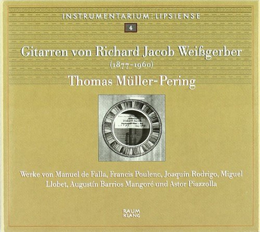 Buy Falla Poulenc Rodrigo Muller Per S Of Richard Jacob Weissgerber CD ...