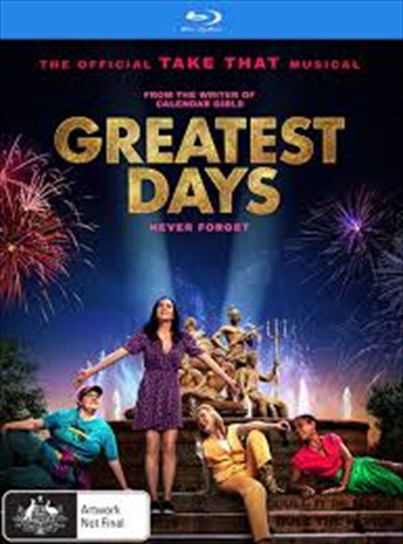 Buy Greatest Days - The Official Take That Musical Blu-ray - MyDeal ...