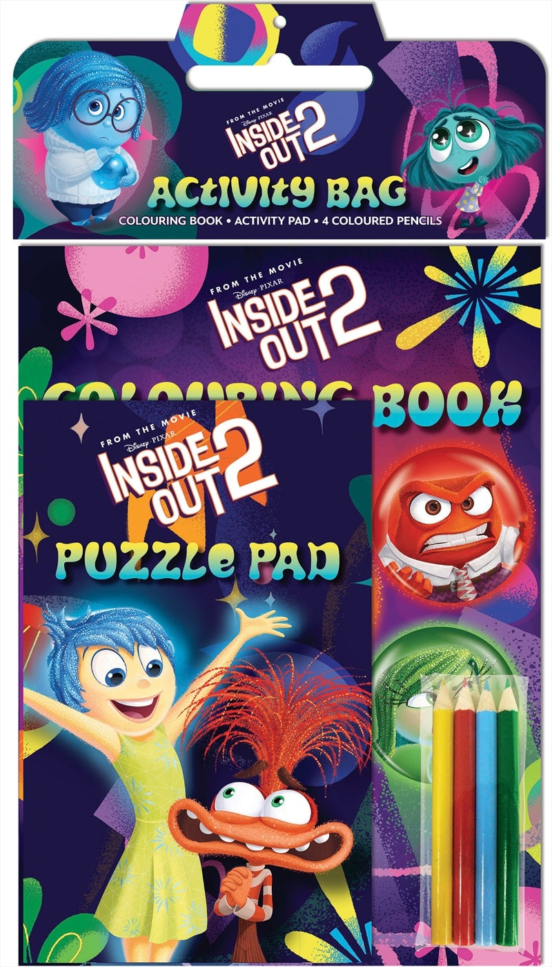Buy Inside Out 2: Activity Bag (Disney Pixar) - MyDeal Australia