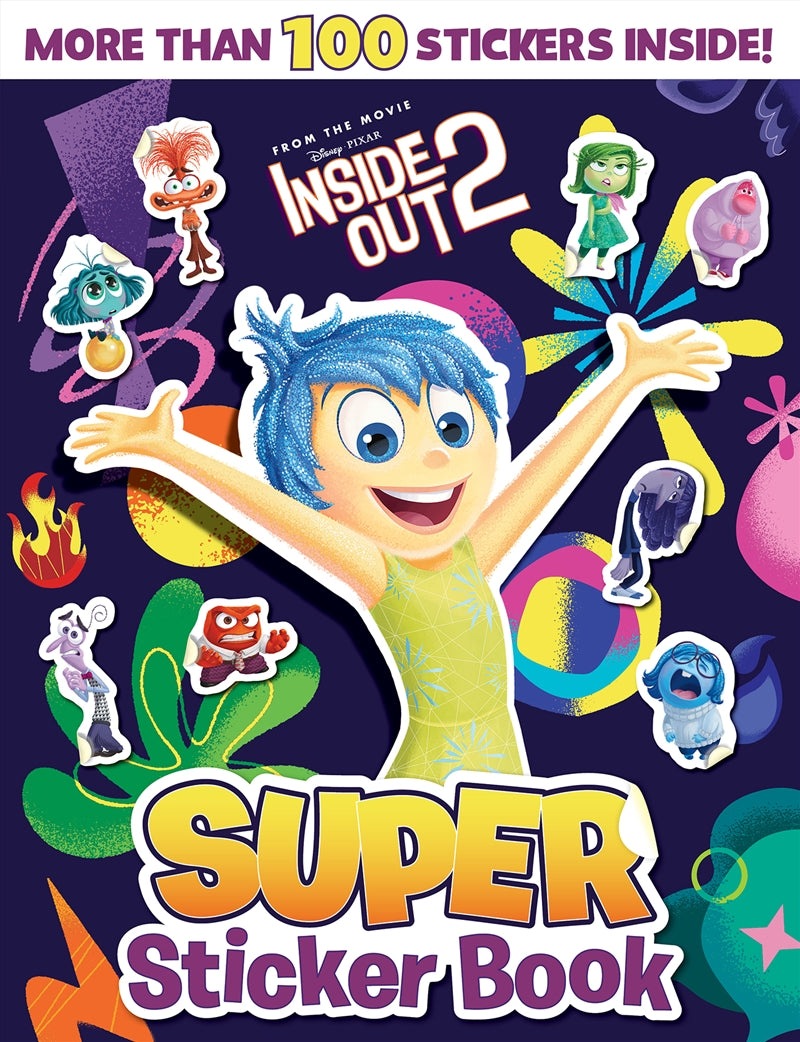 Buy Inside Out 2: Super Sticker Book (Disney Pixar) - MyDeal Australia
