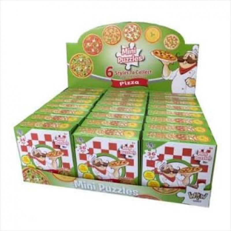 Buy Mini Puzzle Pizza Assorted (CHOSEN AT RANDOM) - MyDeal Australia