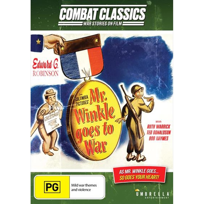 Buy Mr Winkle Goes To War Combat Classics DVD - MyDeal