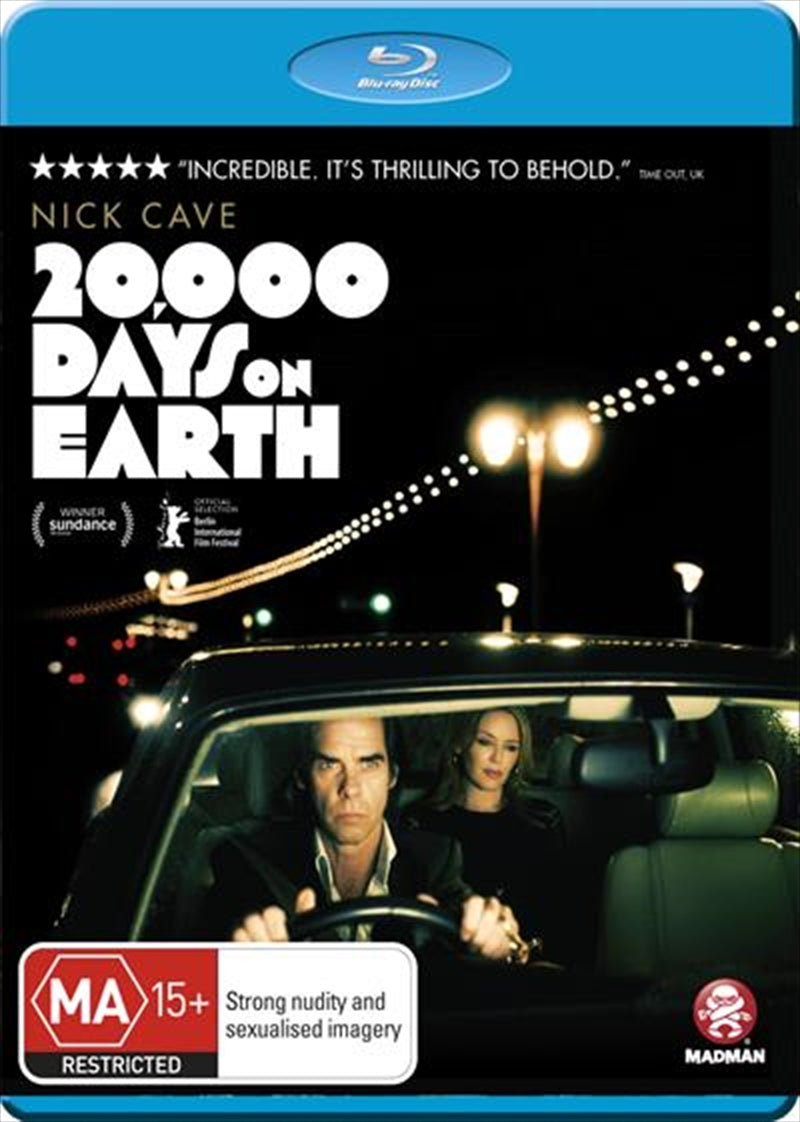 Buy Nick Cave - 20,000 Days On Earth Blu-ray - MyDeal Australia