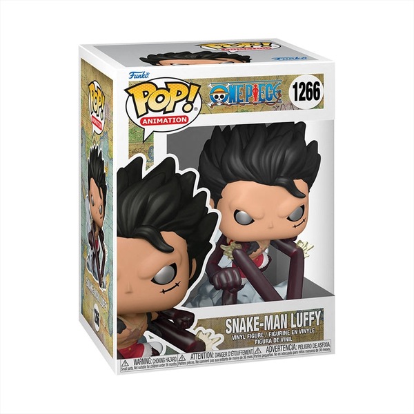Buy One Piece Snake Man Luffy Pop - MyDeal Australia