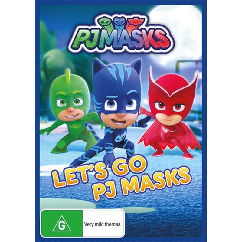 Buy PJ Masks - Let's Go DVD - MyDeal