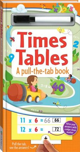 Buy Pull the Tab: Times Tables (2019 Ed) Hardback Book - MyDeal Australia