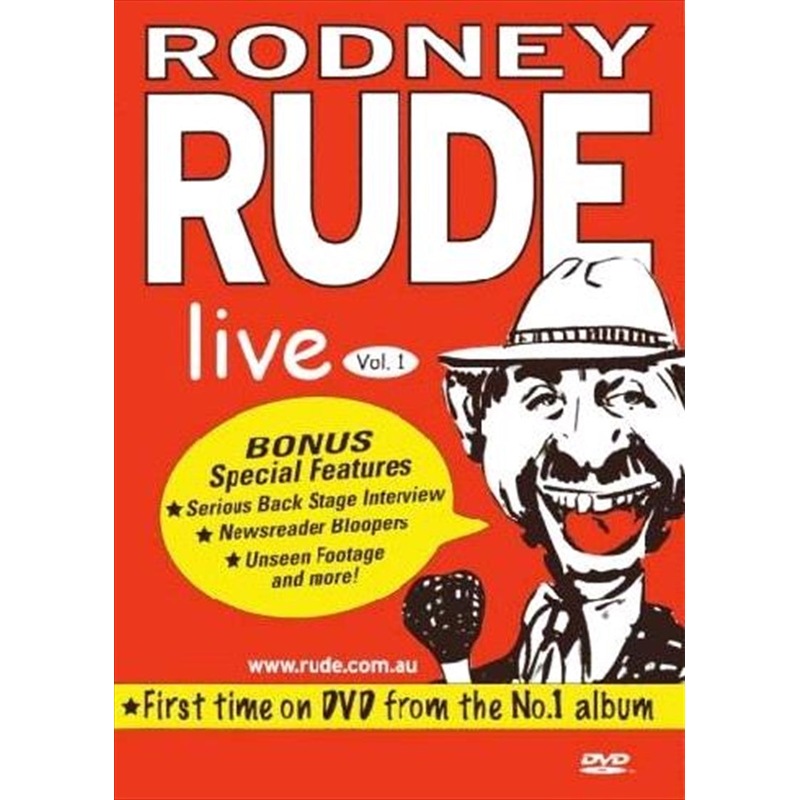 Rodney Rude Vol 1: Rude Rude Rodney Rude DVD - MyDeal