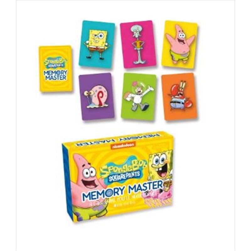 Buy Spongebob Memory Master-Card Game - MyDeal