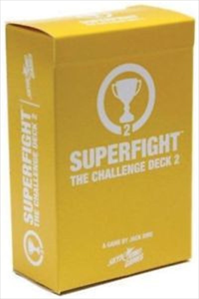 Buy Superfight Challenge Deck 2-Card Game - MyDeal Australia