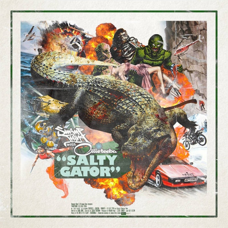 Buy Swamp Thing: Ollie Teeba-Salty Gator Vinyl - MyDeal