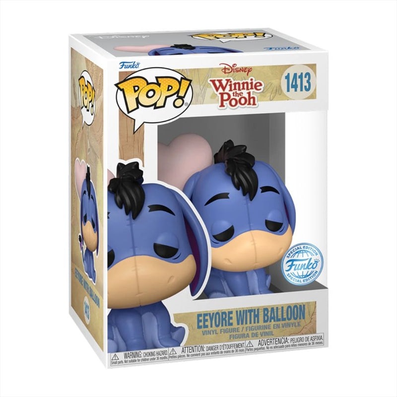 Buy Winnie the Pooh - Eeyore with Balloon US Exclusive Pop! Vinyl RS ...