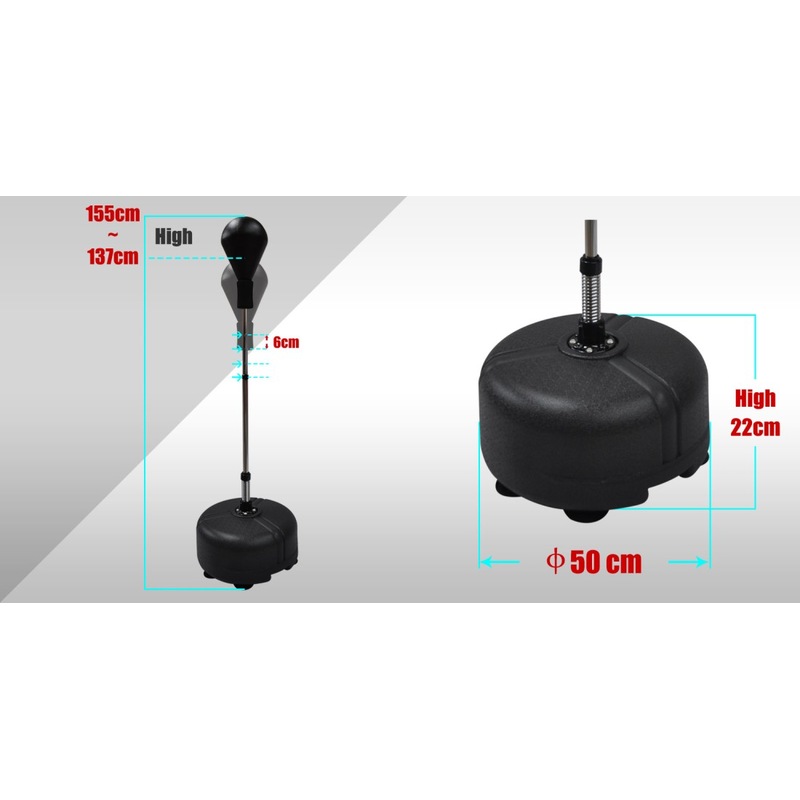 Buy Free Standing Reflex Speed Ball Strike Punch Kick Boxing Training ...