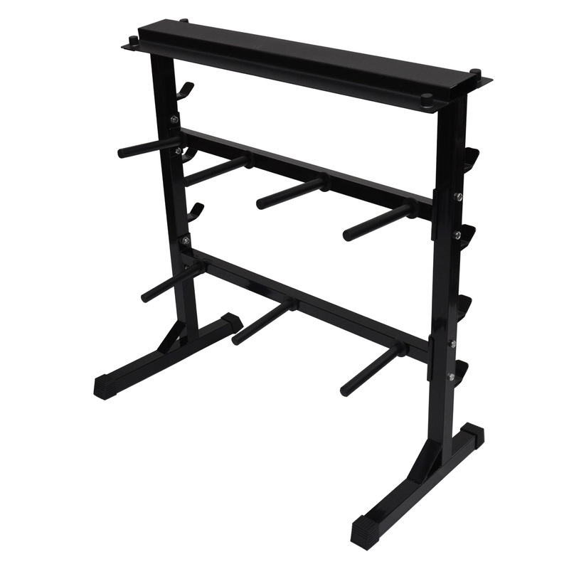 Buy Home Gym - Weight Plate - Barbell Bar - Dumbell Weight Storage Rack ...